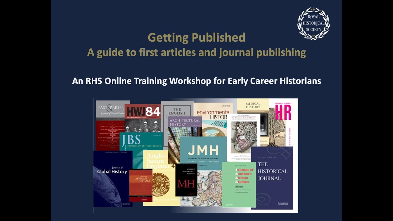 Ten Tips for Getting Published in Academic Journals | Historical ...